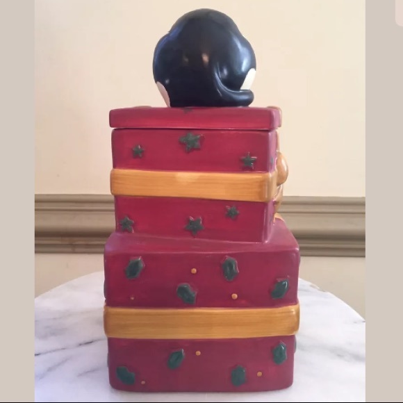 Sakura | Kitchen | Warren Kimble Cat Christmas Gift Boxes Cookies Jar ...